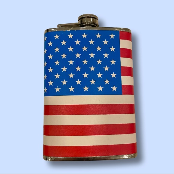 Vintage | Dining | Vintage American Flag Usa Flask 6oz | Poshmark